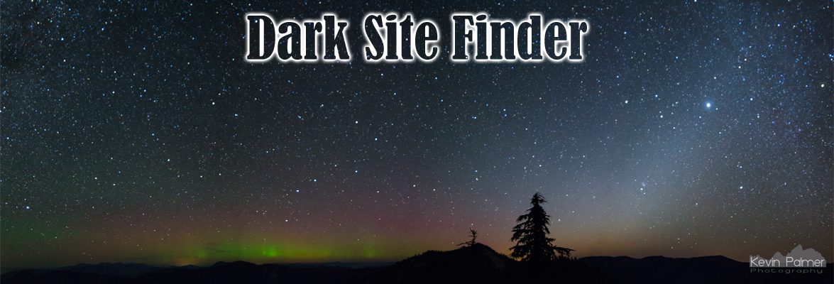 Dark Site Finder – Light Pollution Maps